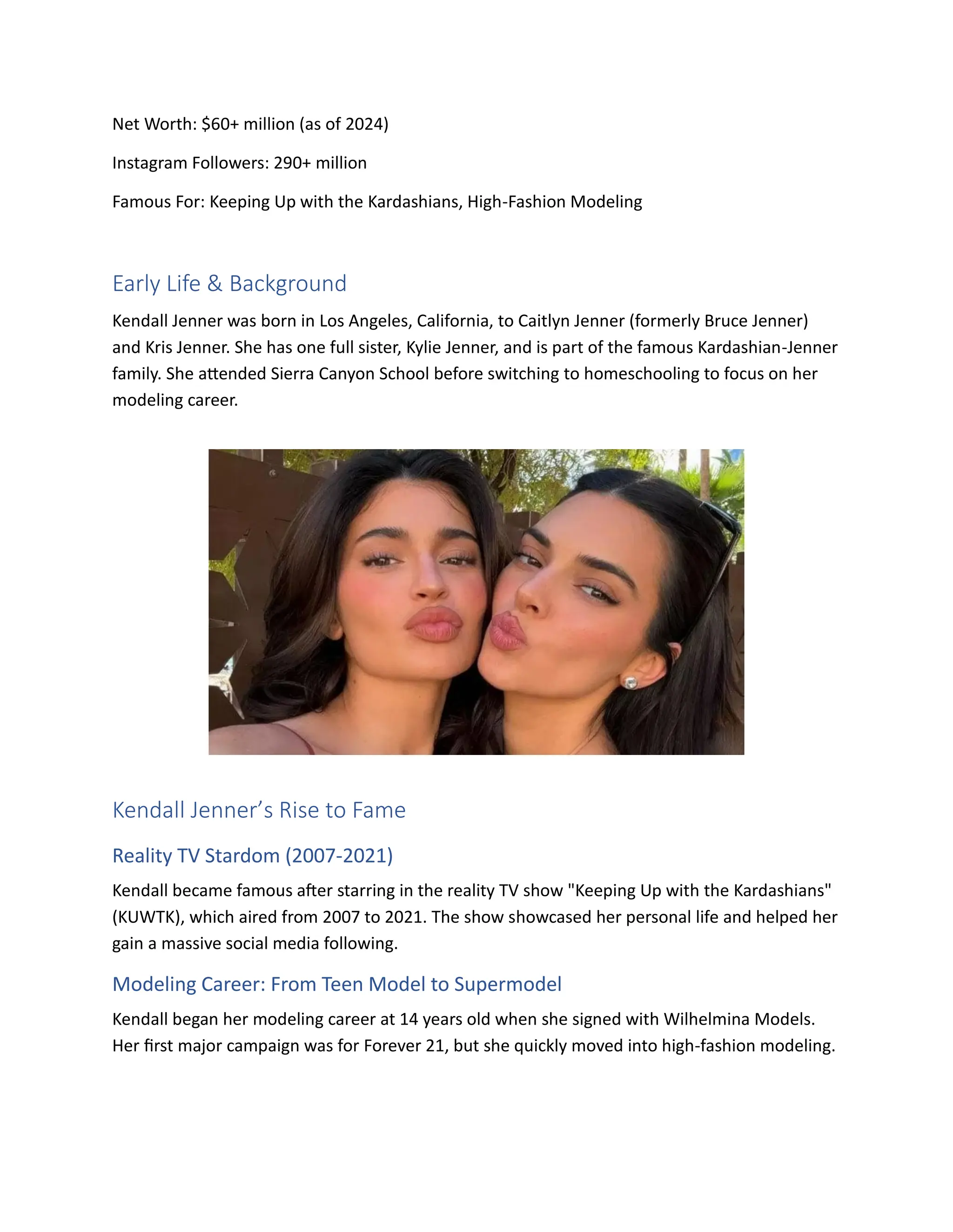 Kendall Jenner Biography The Celeb Post.pdf