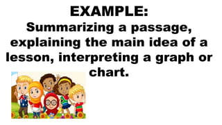 KENDALLS AND MARZANOS NEW TAXONOMY EXERCISES.pptx