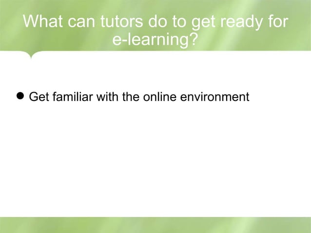 Introduction to e-Learning | PPT | Internet for Beginners | Internet