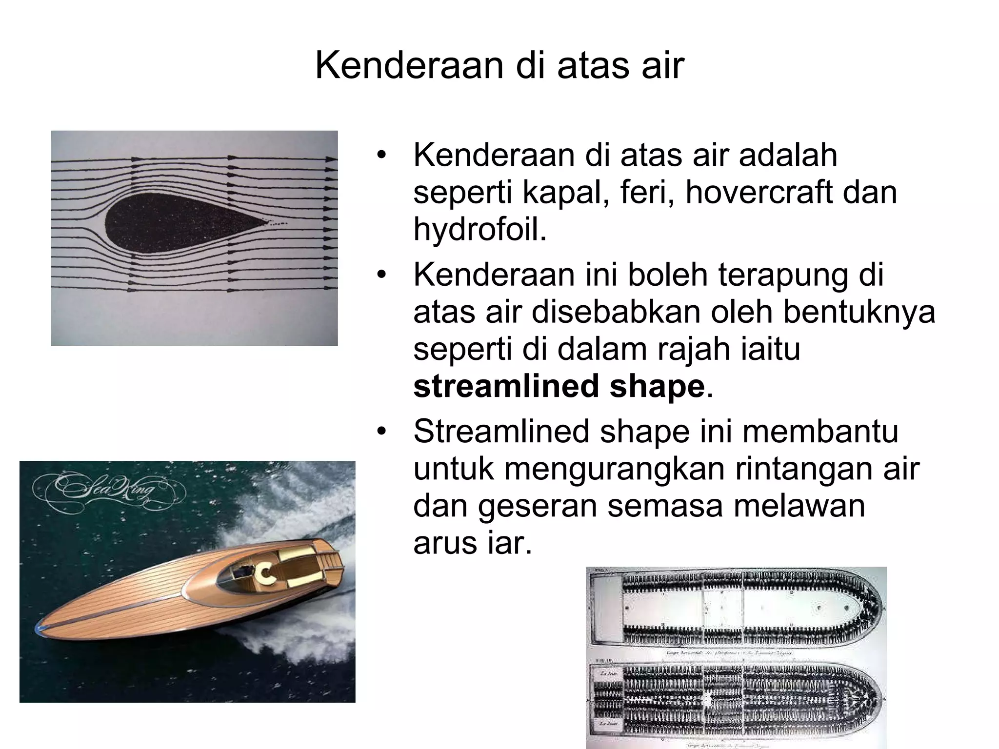 Kenderaan di atas air | PPT