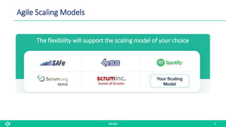 Kendis Introduction - Agile Scaling Platform for Managing Programs and Release Trains | PPT