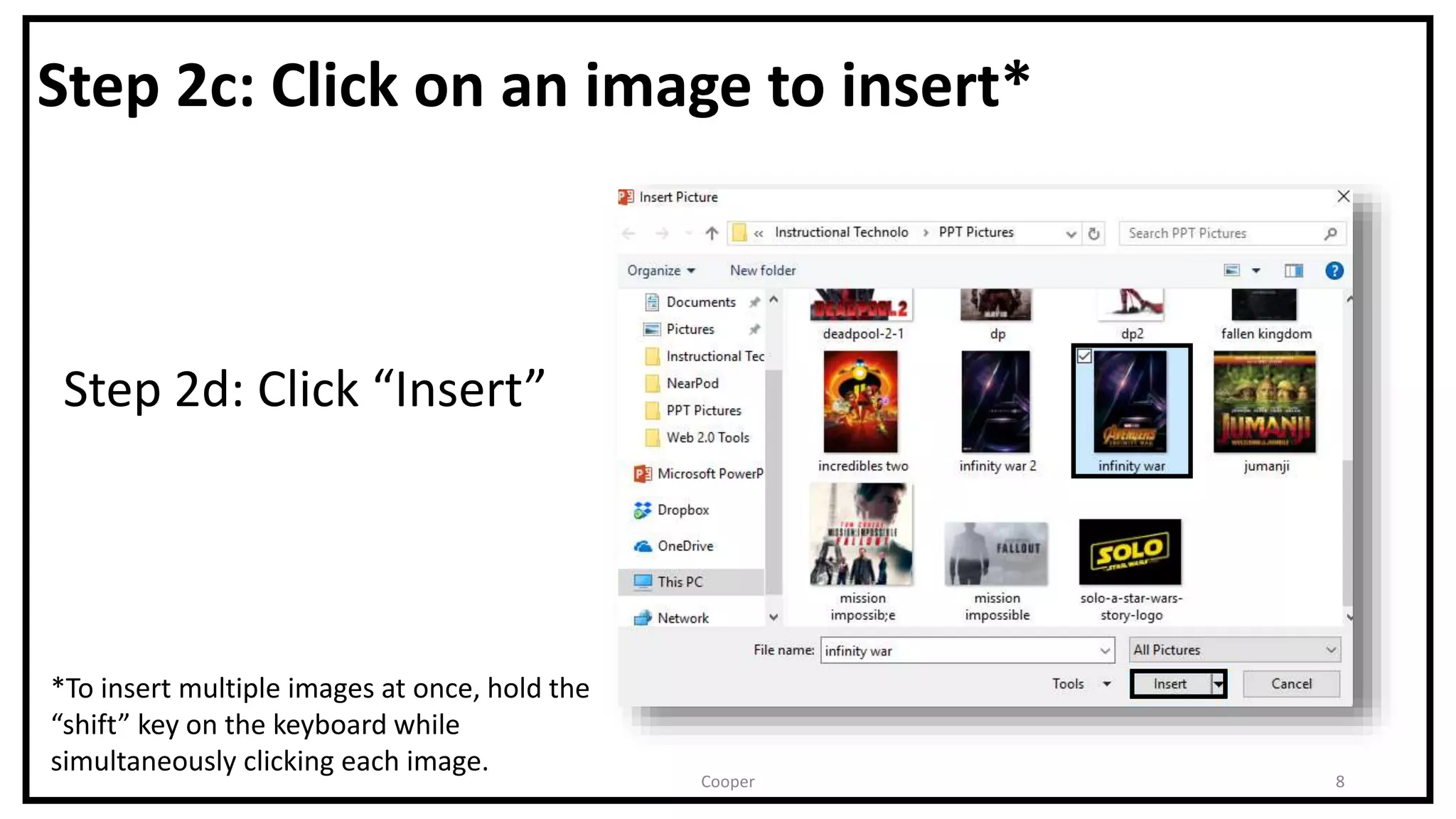 Kendra Cooper's Resizing Images with Smart Art Tutorial | PPT