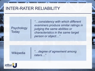 Measurement of Evaluator Consistency | PDF