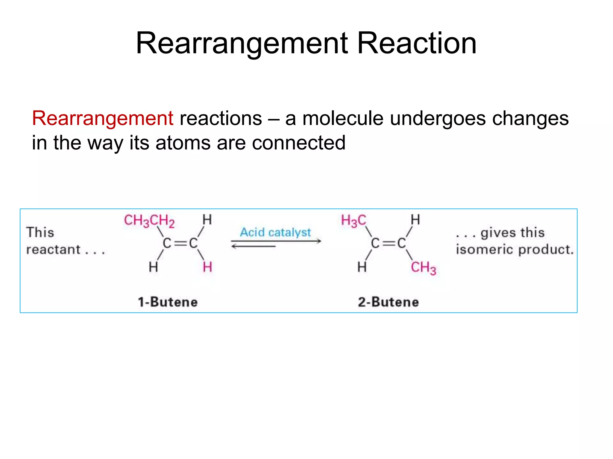 Organic Reaction Mechanism | PPTX