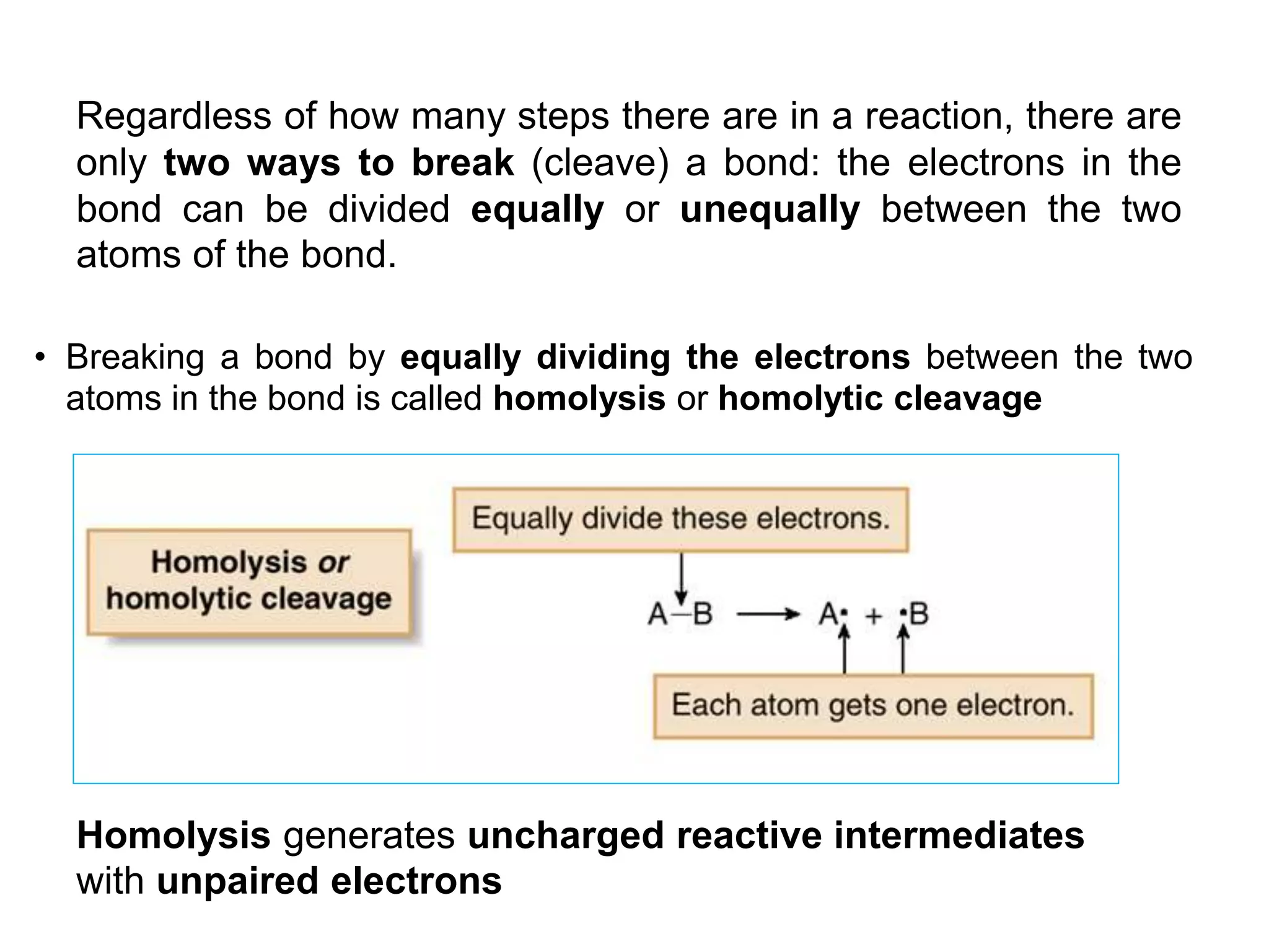 Organic Reaction Mechanism | PPTX