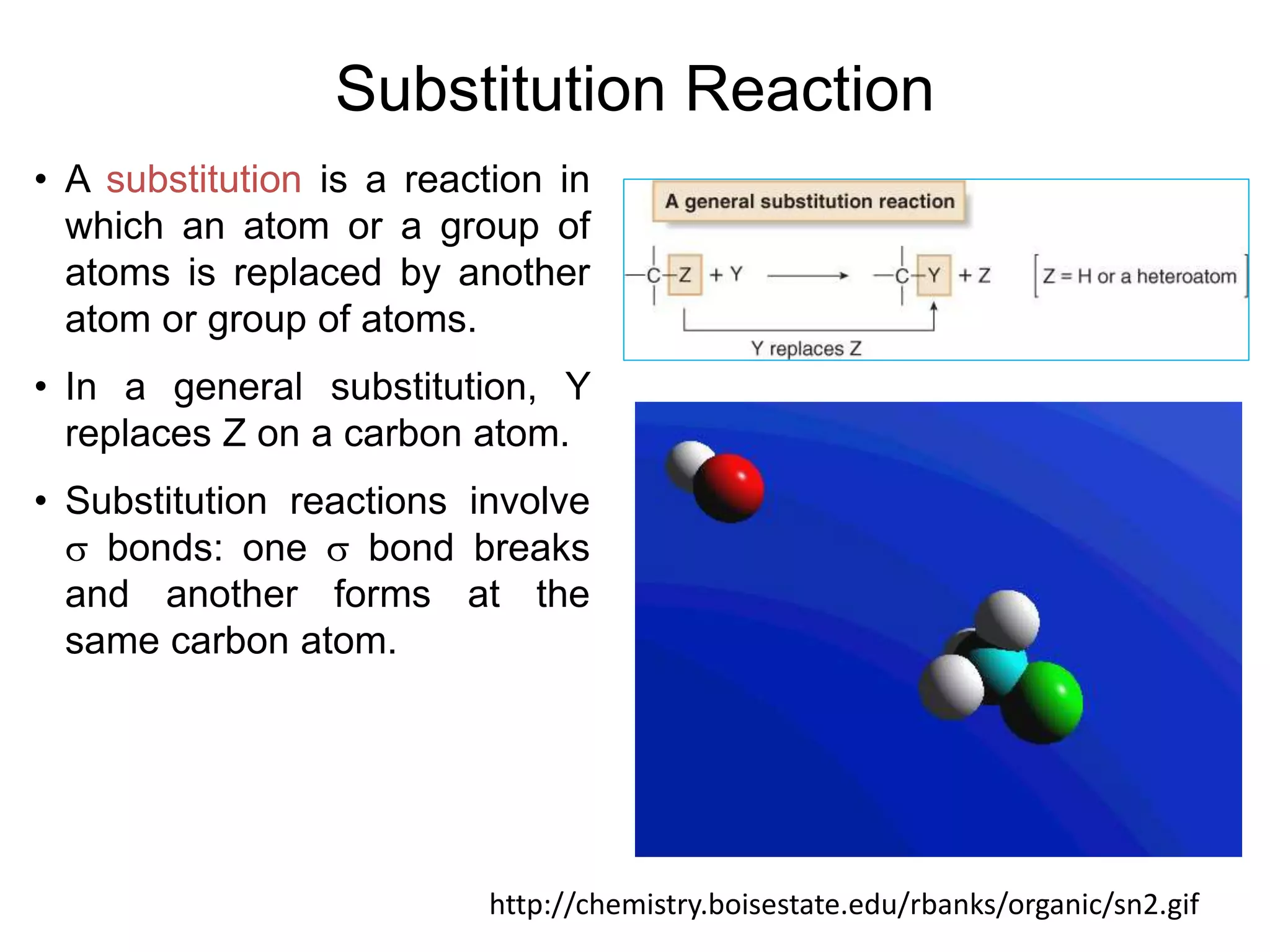 Organic Reaction Mechanism | PPTX