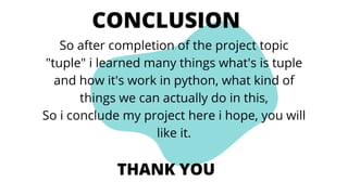 computer science tuple in python project.pdf