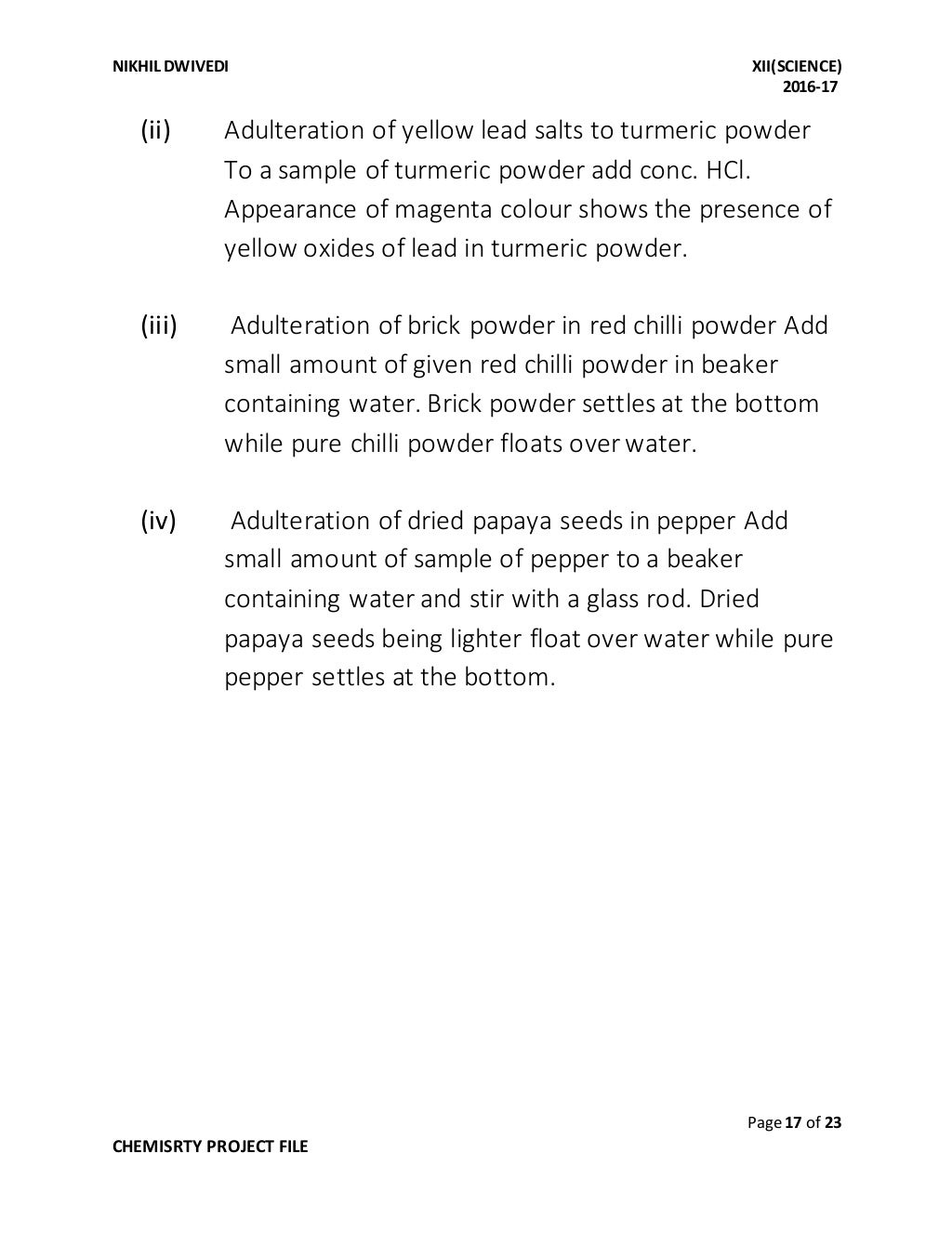 Cbse Class 12th Chemistry Investigatory Project cbse-class-12th-chemistry-investigatory-project