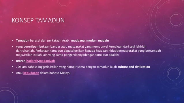 Kenegaraan dan tamaddun | PPTX