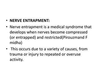 Physiotherapy management of nerve entrapment around the hip and thigh ...