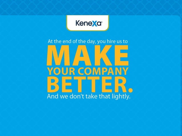 Kenexa Intro - what we do | PPT