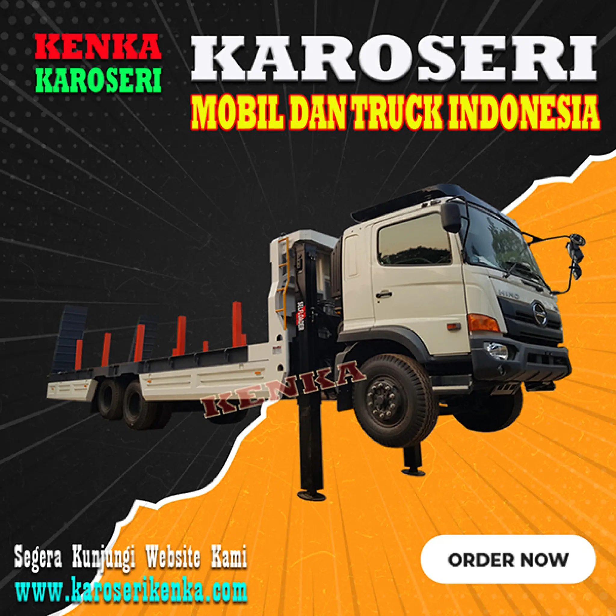 Karoseri Mobil dan Truck Self Loader - Angkutan Alat Berat | PDF