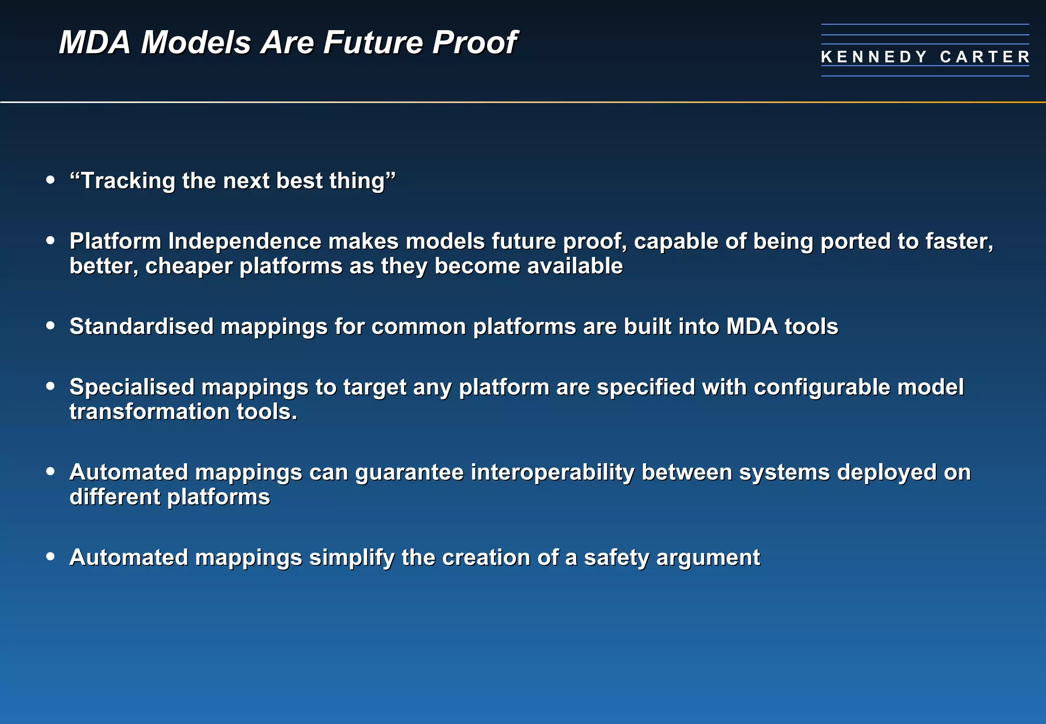 Model Driven Architecture And Executable Uml Ppt Programming