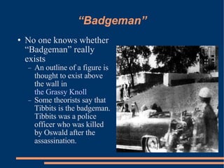 The Assassination of JFK | PPT | Celebrity Families | Pop Culture