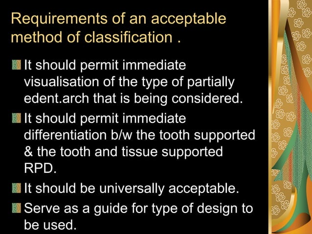 Kennedy classification | PPTX