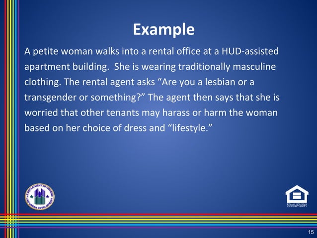Kenneth Carroll | HUD LGBT Rule | PPT