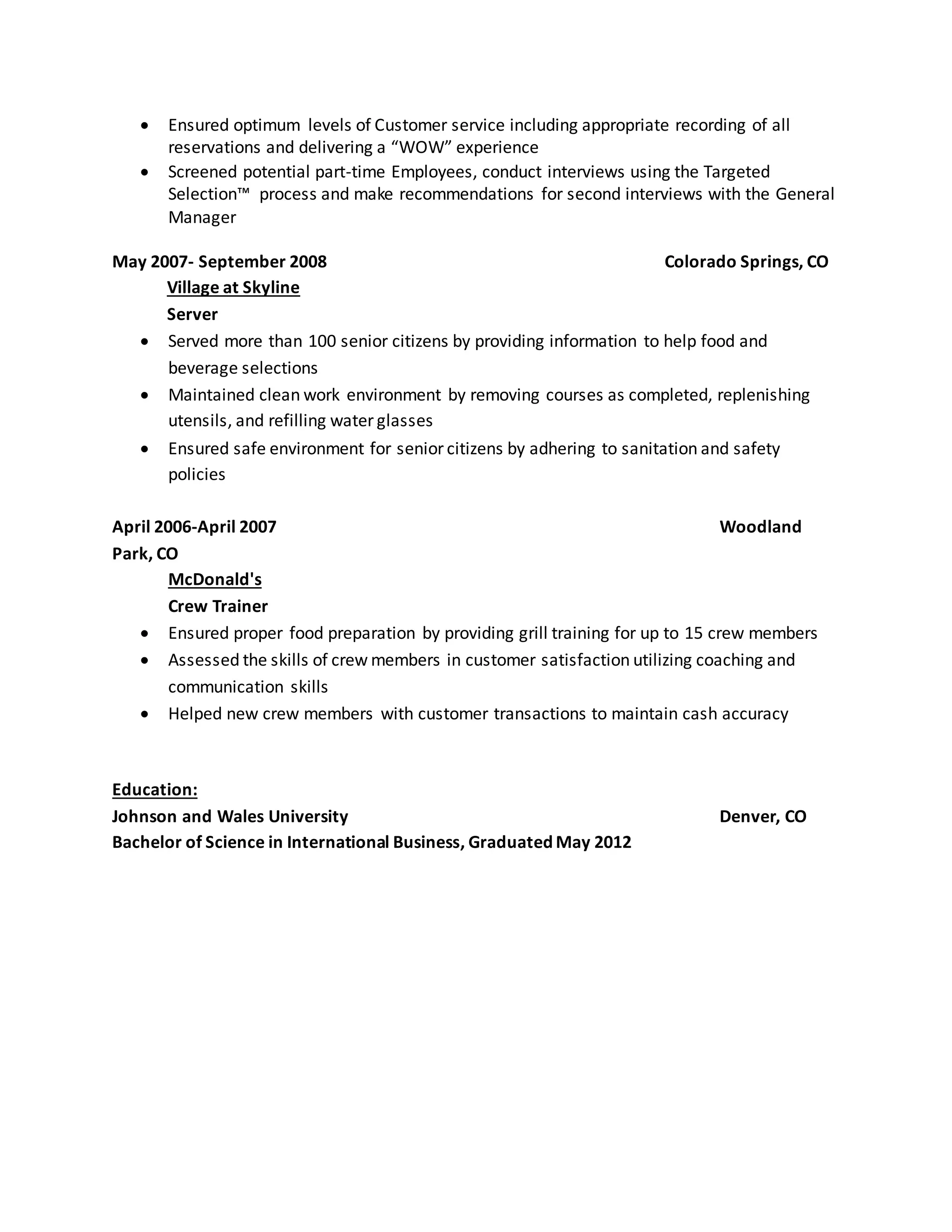 Kenneth Carter's Resume | DOCX