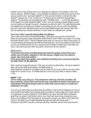 Kenneth e hagin bible faith study guide | DOC