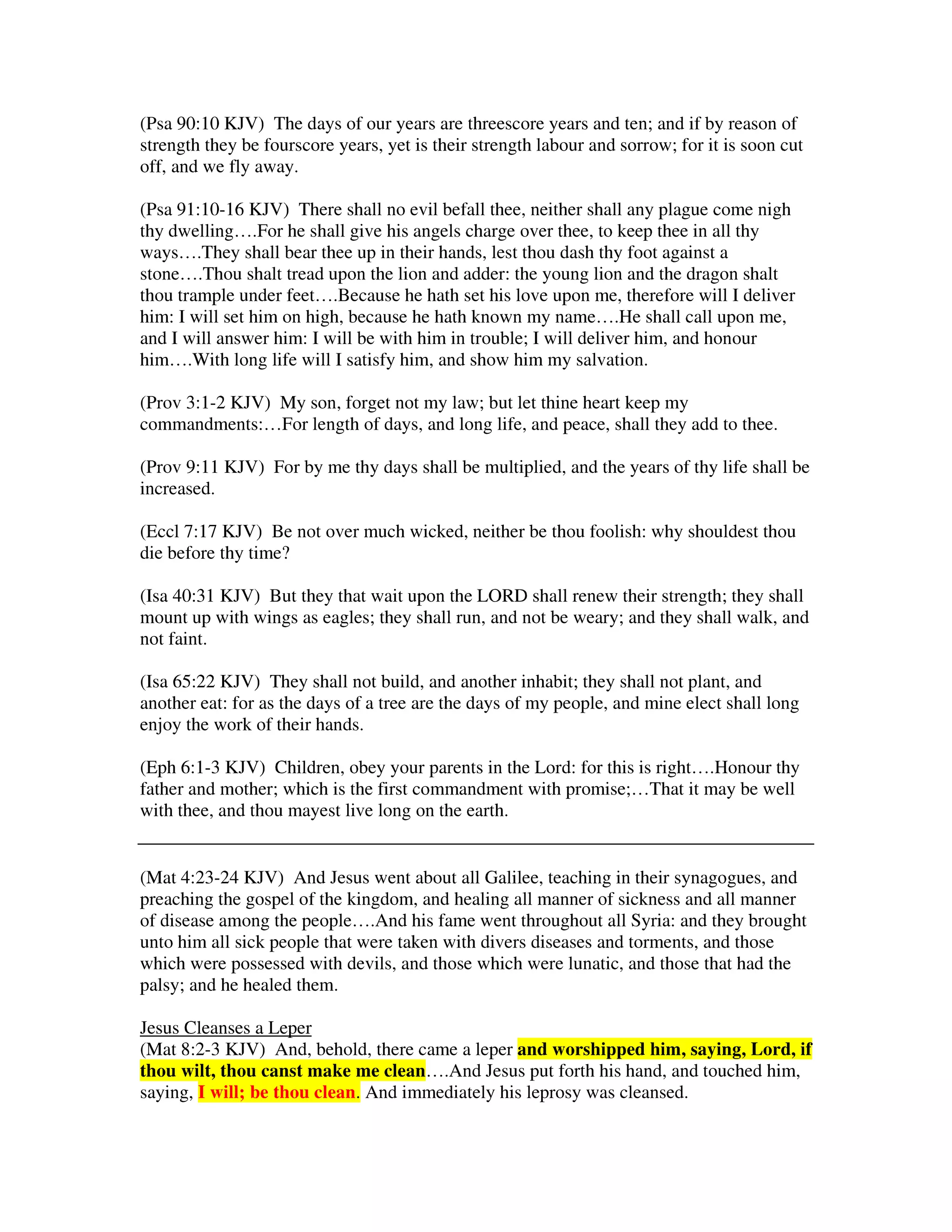 Kenneth Hagin Healing Scriptures Pdf