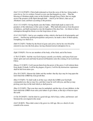 Kenneth Hagin Healing Scriptures Pdf