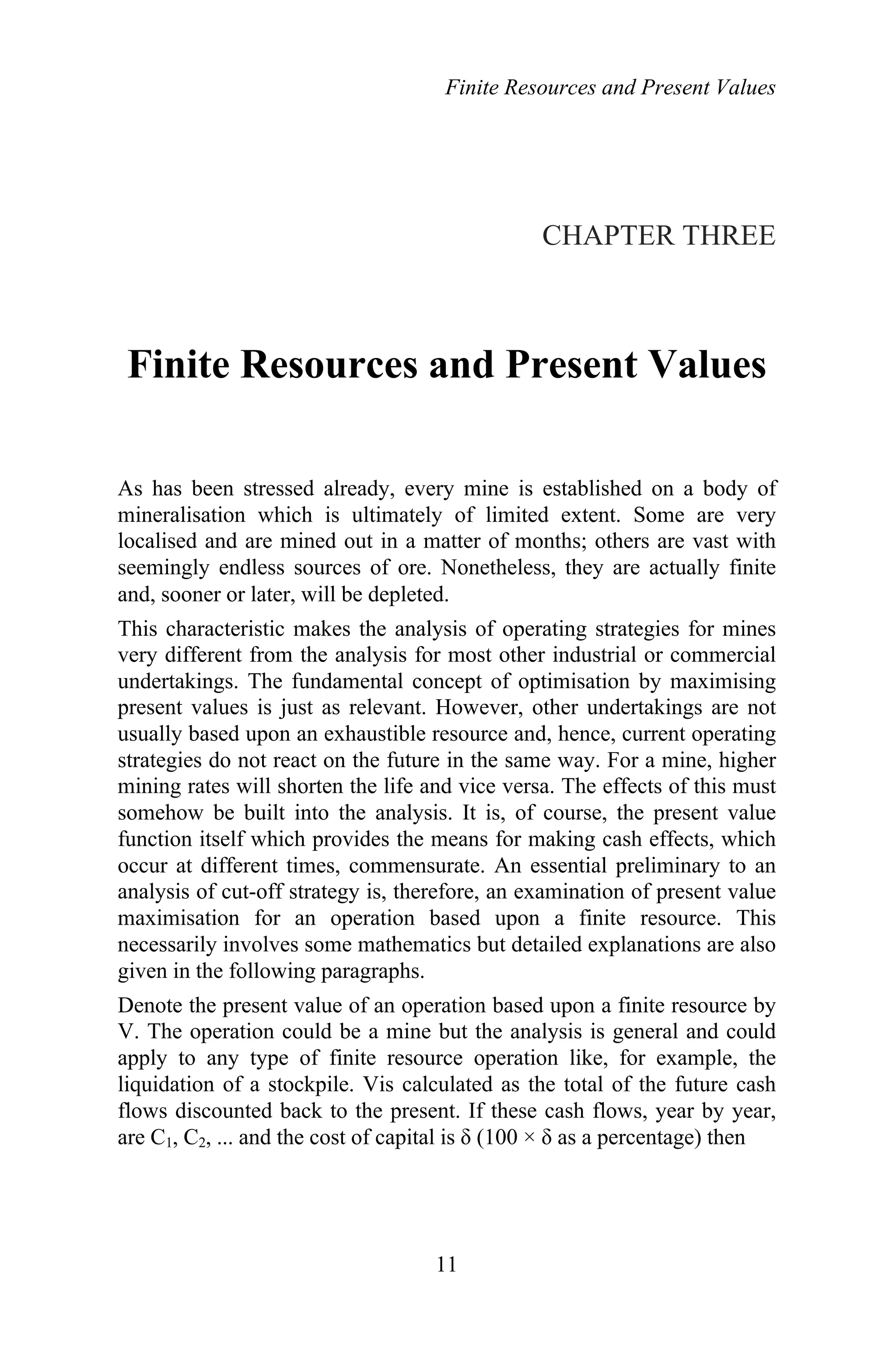 Kenneth lane the economic definition of ore | PDF