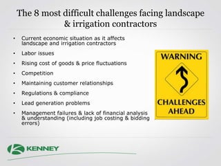 8 Challenges Facing Landscape and Irrigation Contractors | PPTX