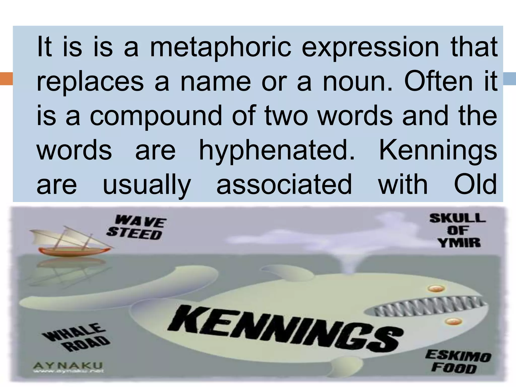 Kennings and Examples | PPTX