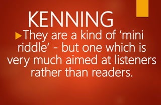 Kennings ppt | PPT