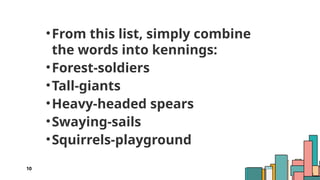 Kennings Poem in linguistics 1st year.pptx