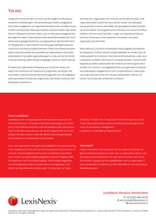 Kennisdocument: media monitoring | PDF