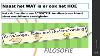Kennismaking filosofie als examenvak (VWO) | PPT