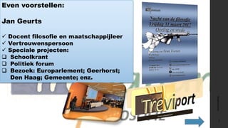Kennismaking filosofie als examenvak (VWO) | PPT