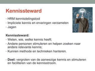Kennismanagement tools | PPT