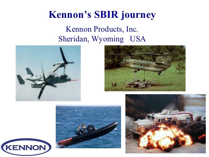 Kennon Products, Inc., SBIR Journey