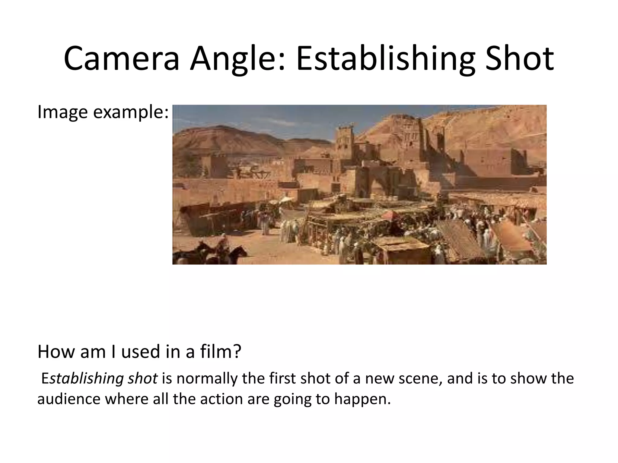 Camera Angle | PPT