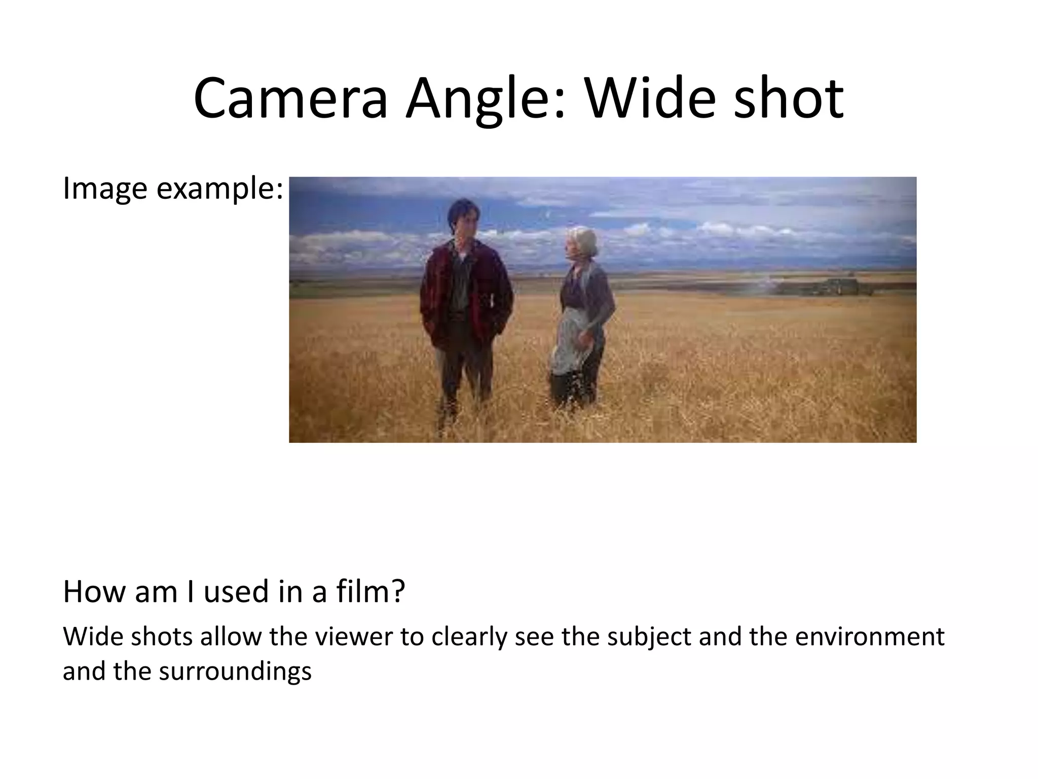 Camera Angle | PPT