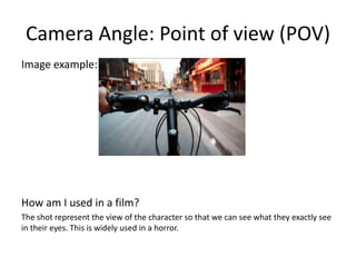 Camera Angle | PPTX