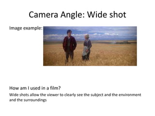 Camera Angle | PPTX