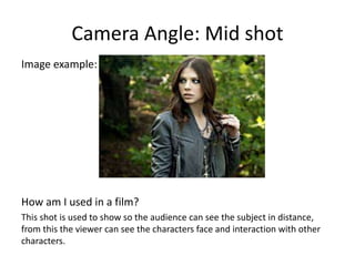 Camera Angle | PPTX