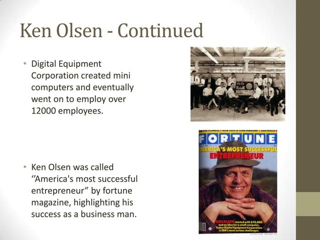 Ken olsen – computer hero | PPT