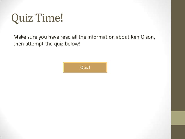 Ken olsen – computer hero | PPT