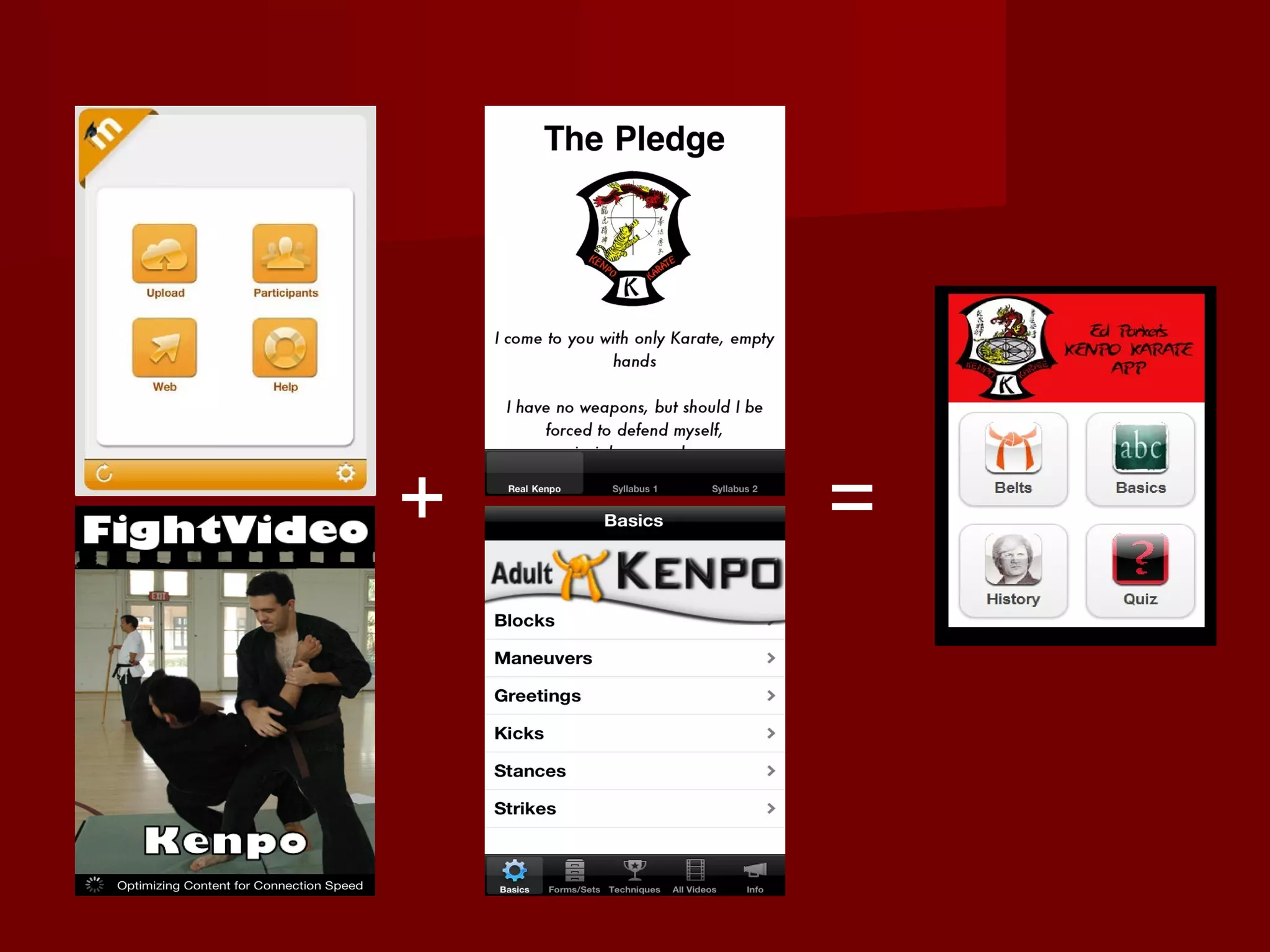 Kenpo app design doc presentation (June 2012) | PPT