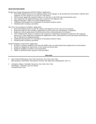 Ken Rabinowitz Resume | DOCX | IT and Internet Support | Internet