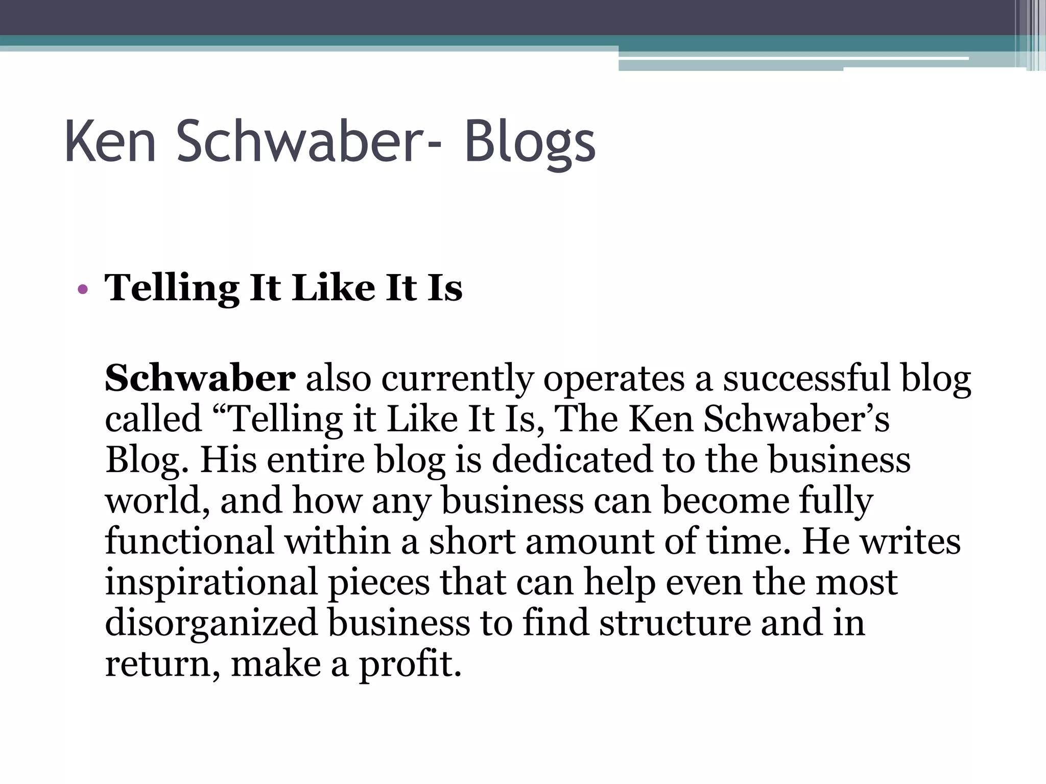 Ken Schwaber | PPTX