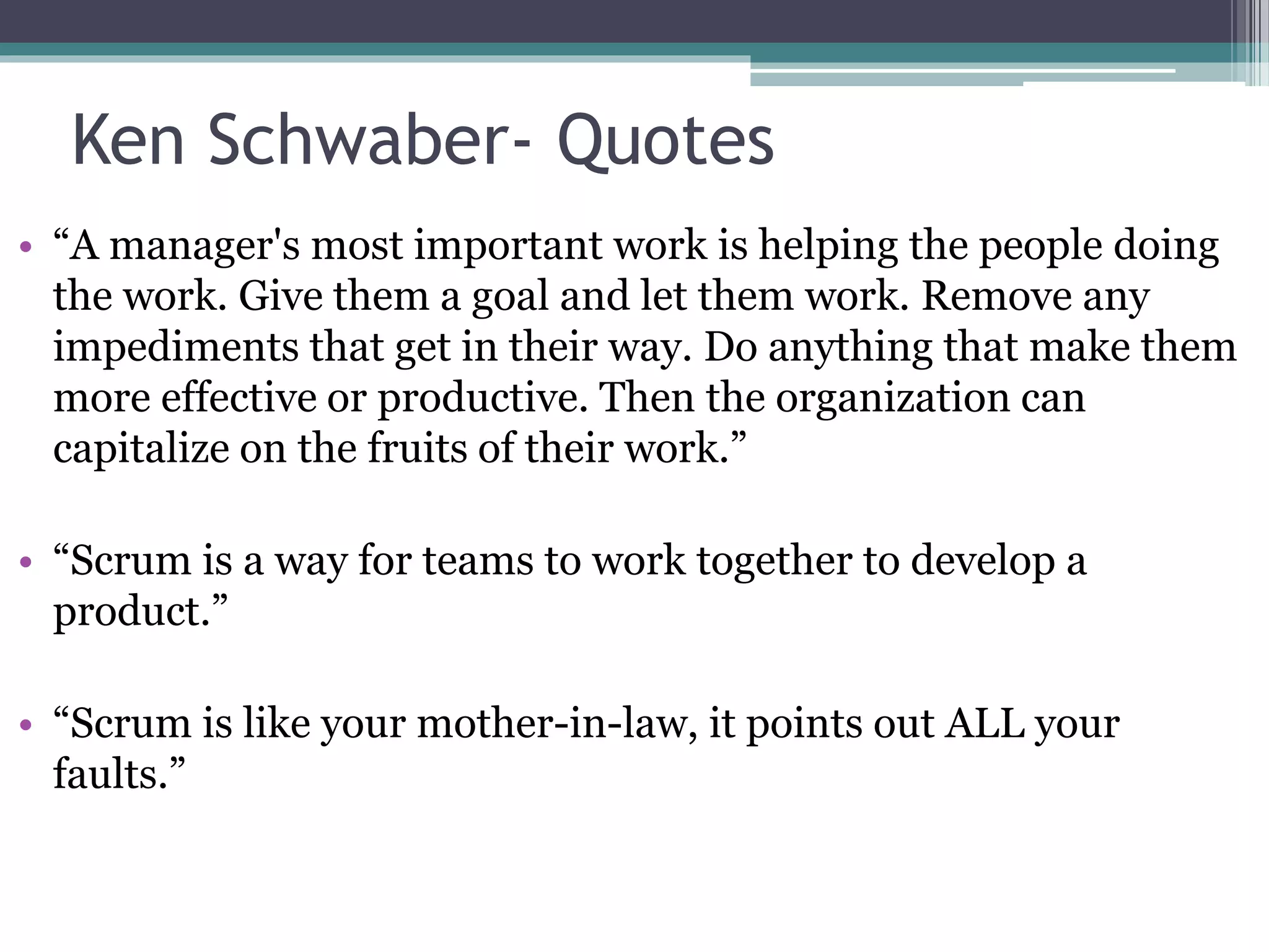 Ken Schwaber | PPTX