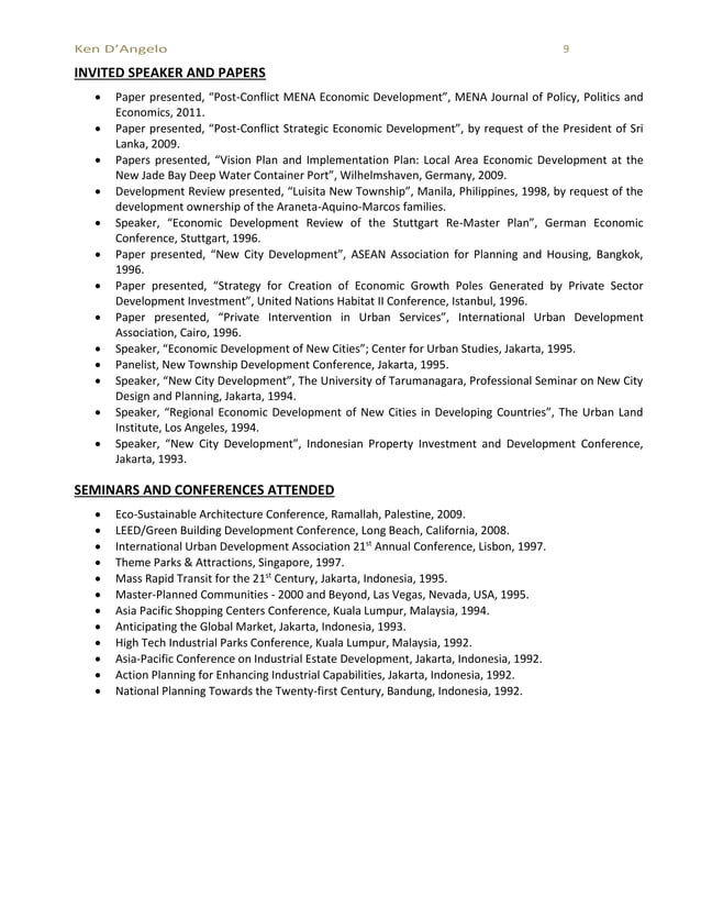 Ken's cv resume FEB 2018 | PDF | Civil Engineering Industry | Industries