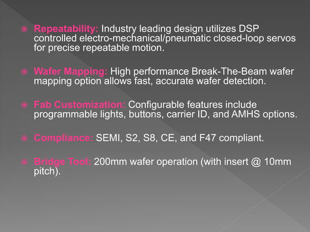 Kensington ADO- 300mm FOUP Load Port for Automated Wafer Handling | PPTX