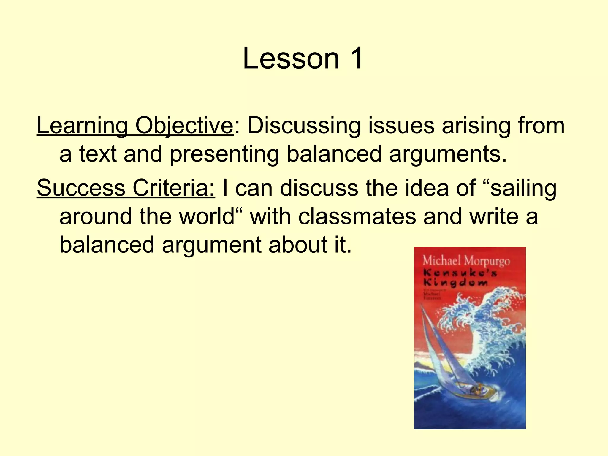 Kensukes kingdom | PPT