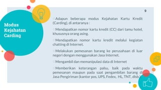 Presentas Eptik Carding | PPTX