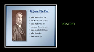 Dr.J.T. KENT REPERTORY(COMPLETE INFORMATION ) | PPTX